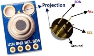 MLX90614 Non-Contact Infrared Temperature Sensor with Arduino ...