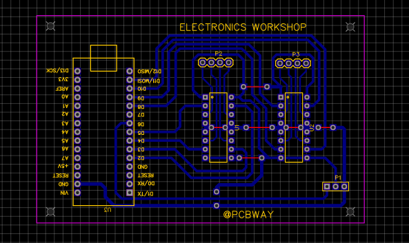 Arduino Based CNC Machine – Electronics Workshop