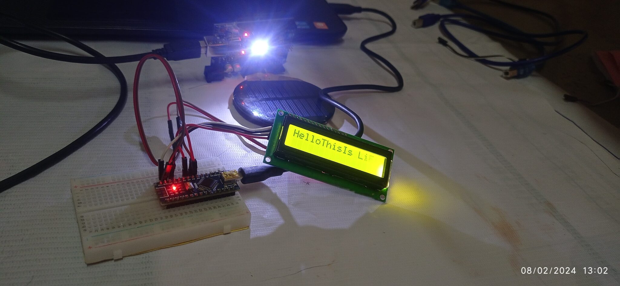 DATA TRANSMISSION THROUGH LIFI USING ARDUINO – Electronics Workshop