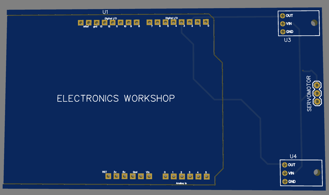 Solar Tracker Using Arduino – Electronics Workshop